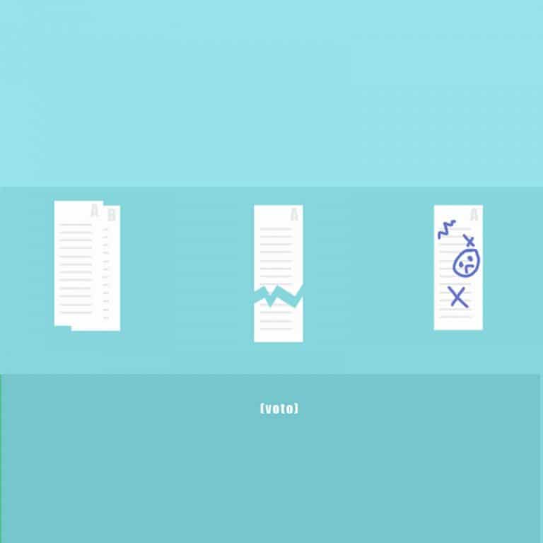 Diferencia entre voto en blanco, voto nulo o abstención - Politocracia